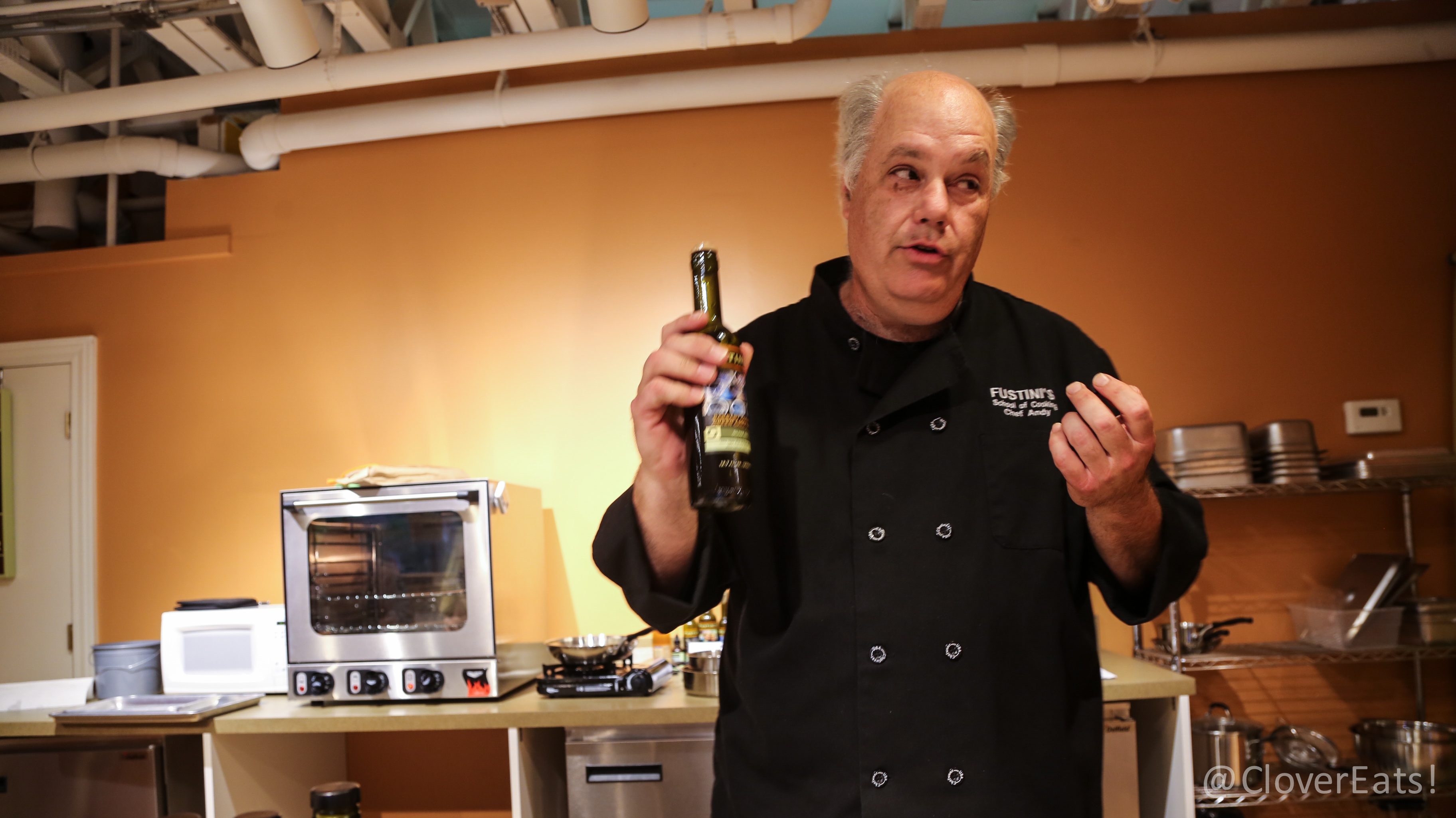 CloverLearns: cooking classes with Chef Andy at Fustini’s | Clover Eats!