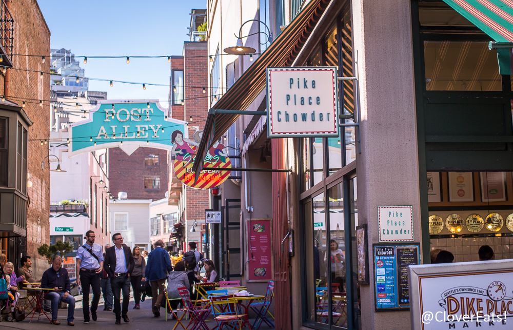 Pike Place Chowder | Seattle | Clover Eats!